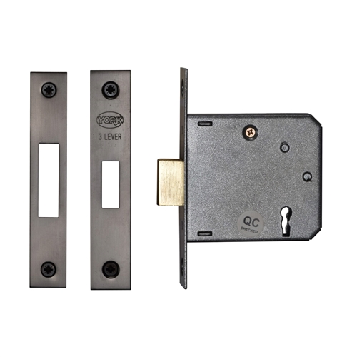 3" Deadlock 3 Lever Matt Bronze