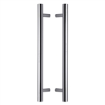 Heritage Brass Back to Back Door Pull Handle Bar Design 457mm Polished ...