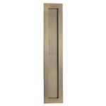 12" Flush Handle Antique Brass