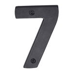 Rustic Dark Bronze Numeral 7 Face Fix 76mm (3")