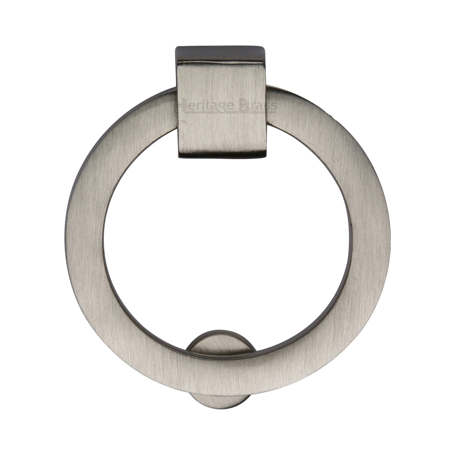 Round Cabinet Drop Pull - Satin Nickel