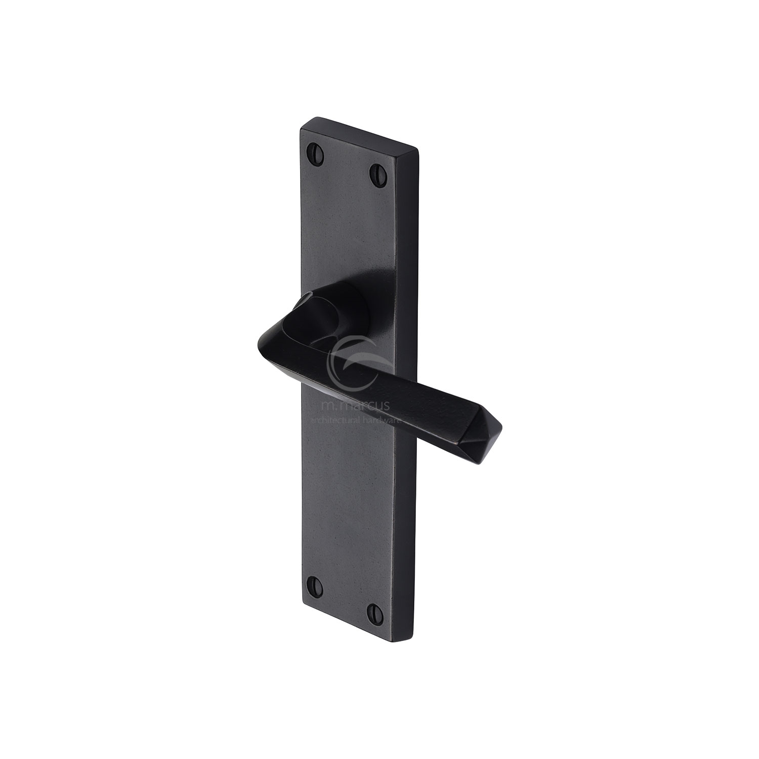 Rustic Dark Bronze Door Handle Lever Latch Bridgnorth Design