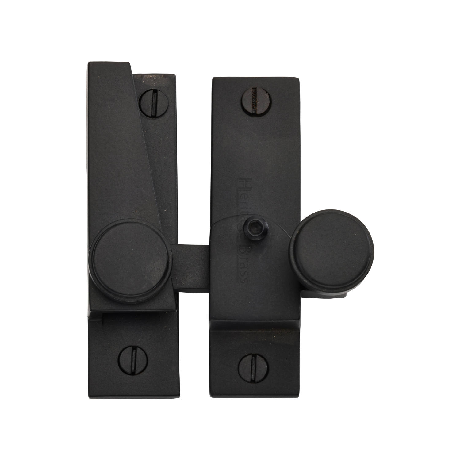 Sash Fastener Lockable - V1106L - Matt Black